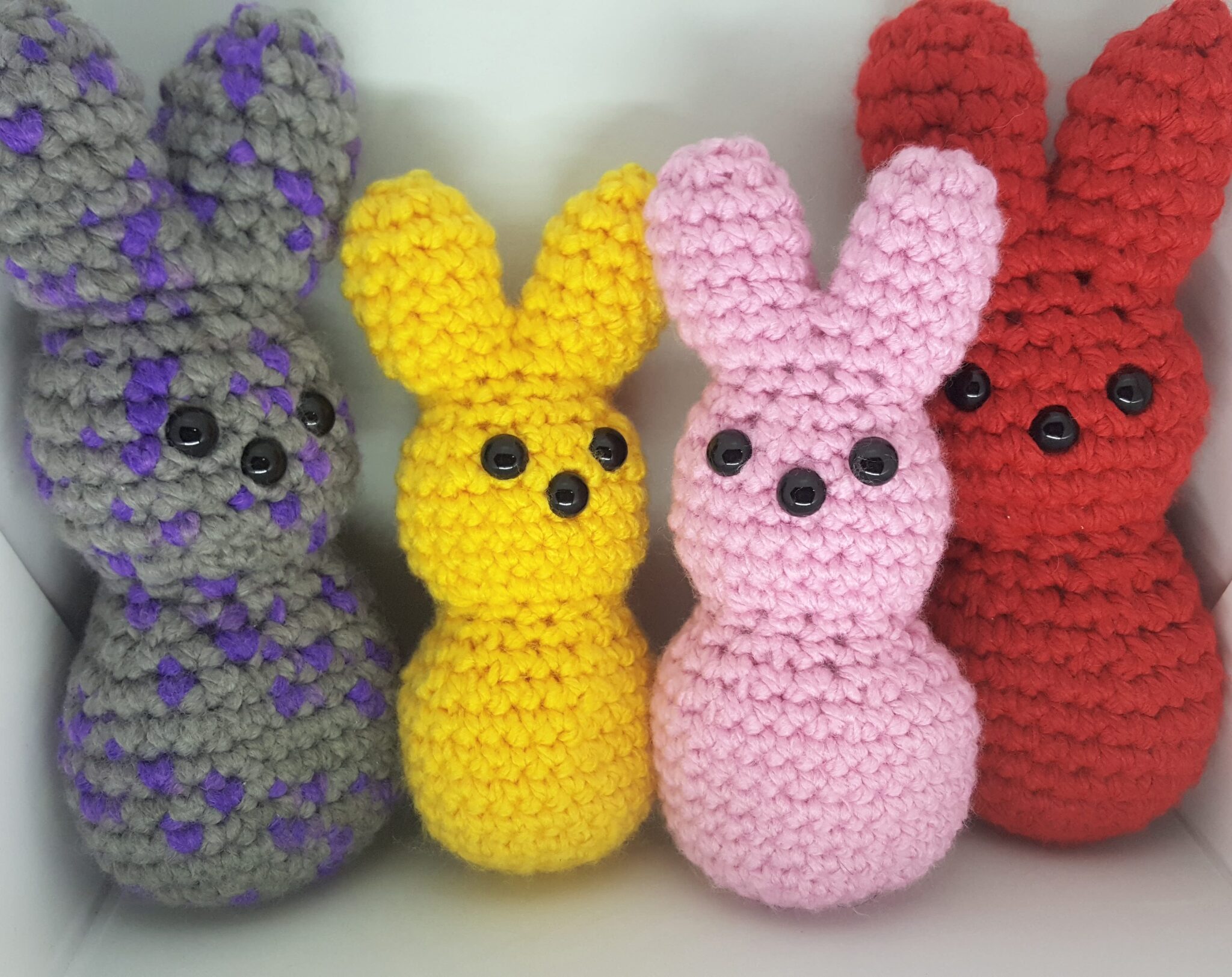 Crochet Bunny Peeps – My Magical Corner